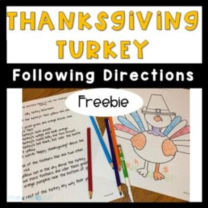 Thanksgiving Speech Therapy Activities - Kathy B SLP